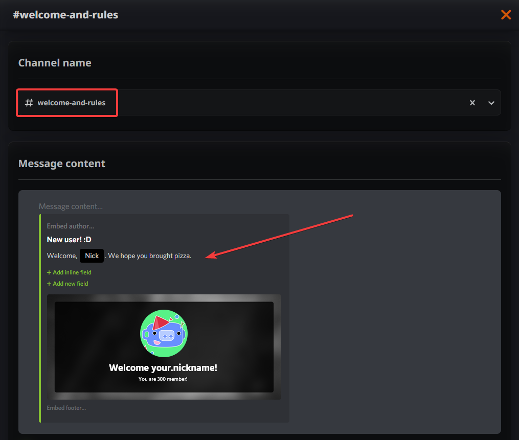 How to Set Up Welcome & Goodbye Messages on Discord